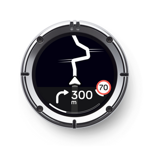 Beeline Moto II – Compact Motorcycle GPS with Turn-by-Turn Navigation